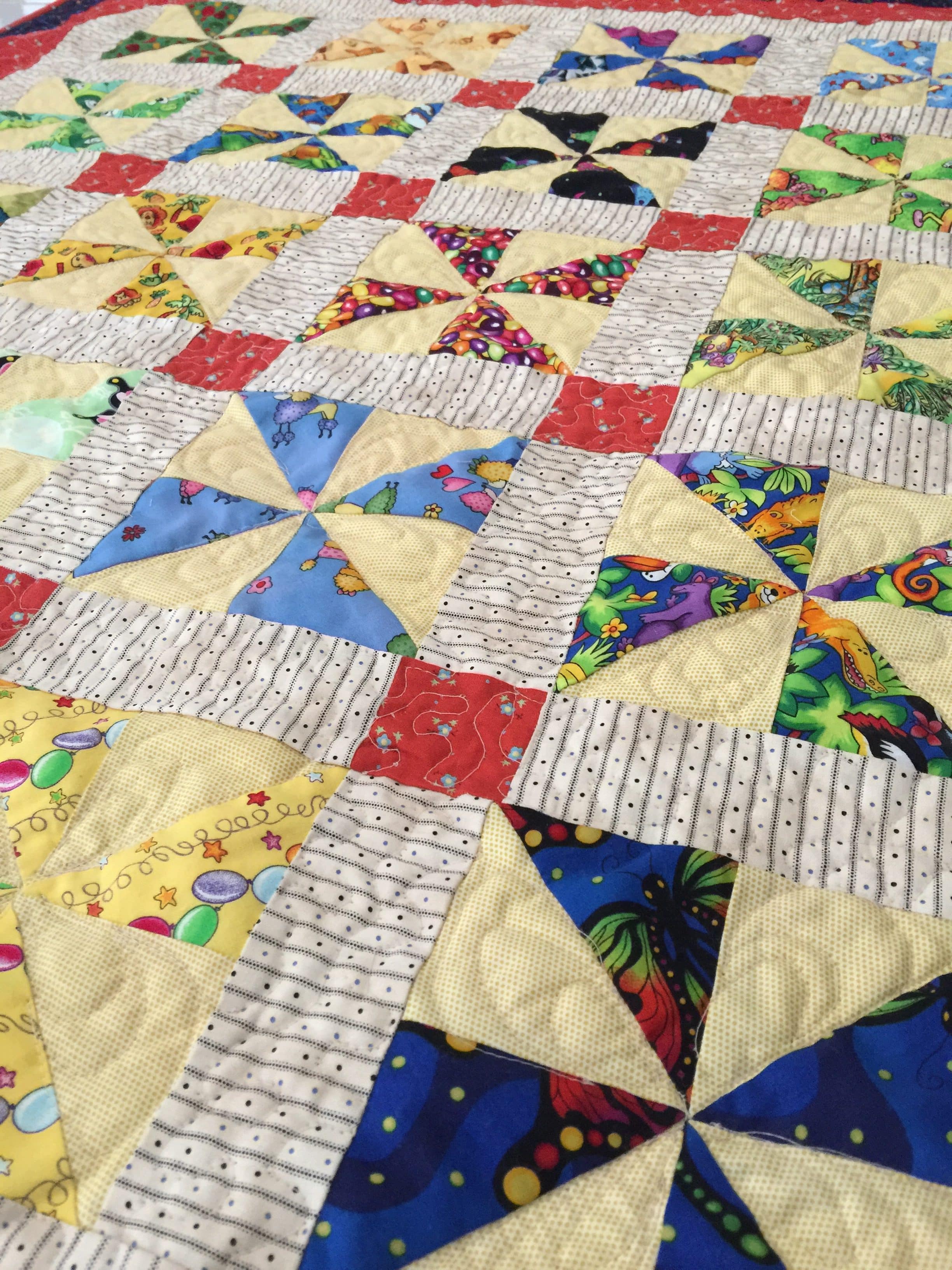 Pinwheel Quilt Tutorial
